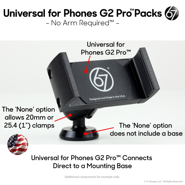 Pro Series Holders™ - Universal for Phones G2 Pro™ — 67 Designs