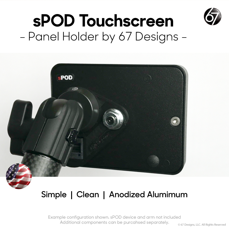 sPOD Touchscreen Switch Panel Holder – 67 Designs