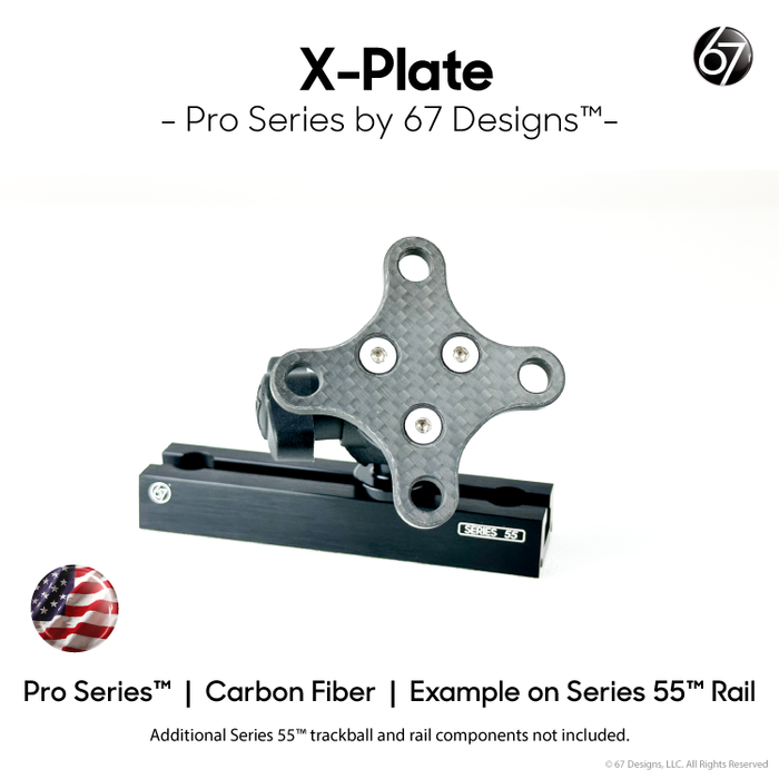Pro Series Bases™ - X-Plate with Clamps — 67 Designs