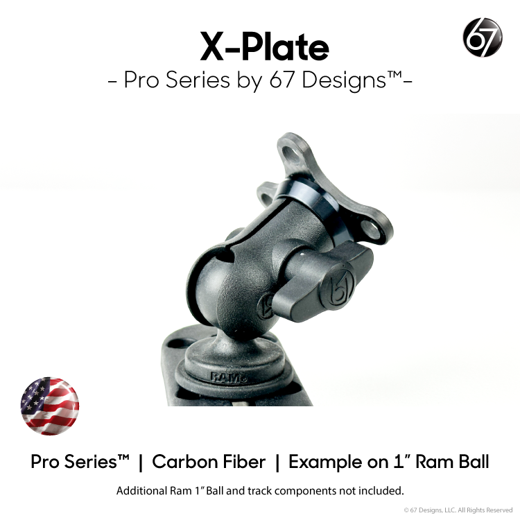 Pro Series Bases™ - X-Plate with Clamps – 67 Designs