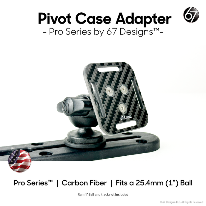 Pro Series Pivot Case Adapter with Clamps — 67 Designs